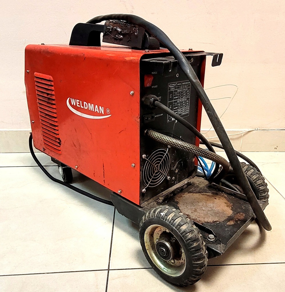 WELDMAN MICRO MIG 200 MIGOMAT MIG ZESTAW 20-200 A - 11804301749 ...