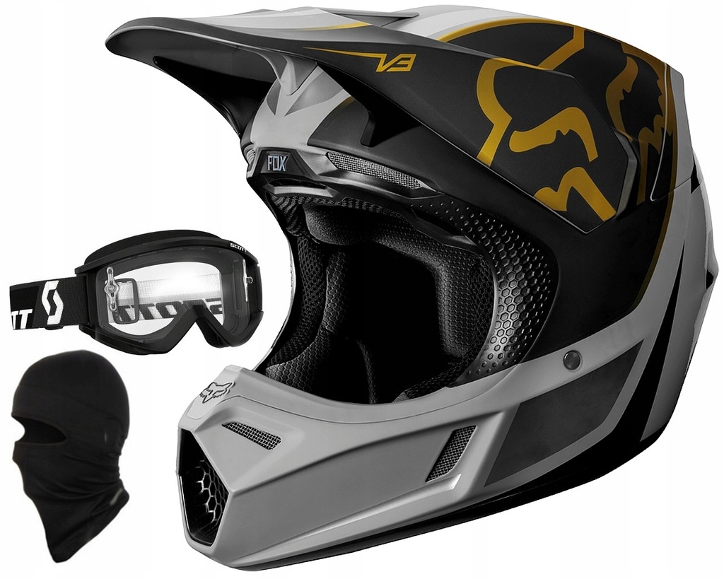 Kask FOX V3 V-3 KILA MIPS KOMPOZYT CROSS QUAD M - 7630770534 ...