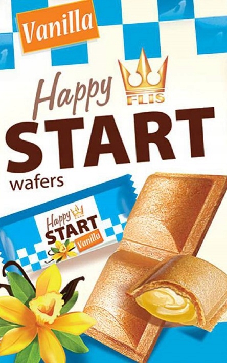 Wafle Flis Happy Start Waniliowe 500g - 14248589818 - oficjalne ...