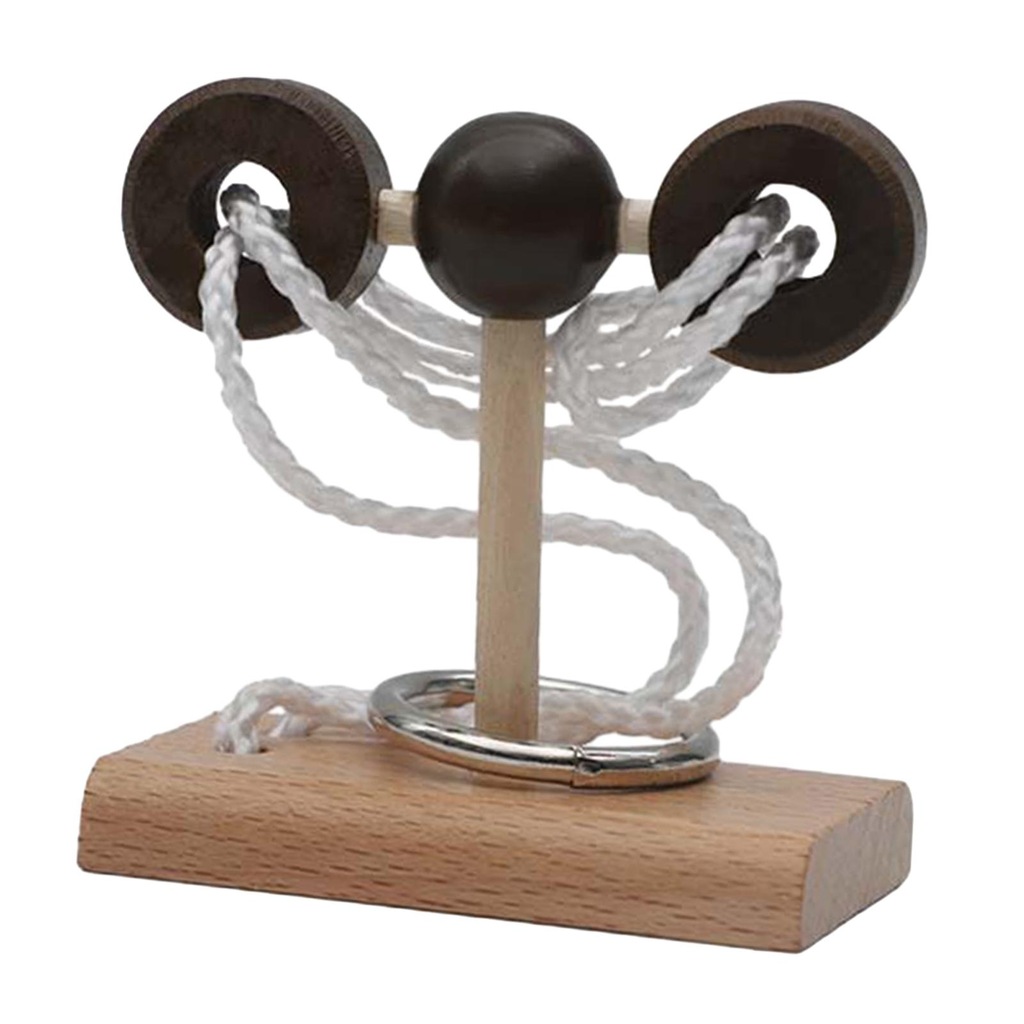 Threading Rope Loop Puzzle Portable for Focus Spatial Ability Style F ...