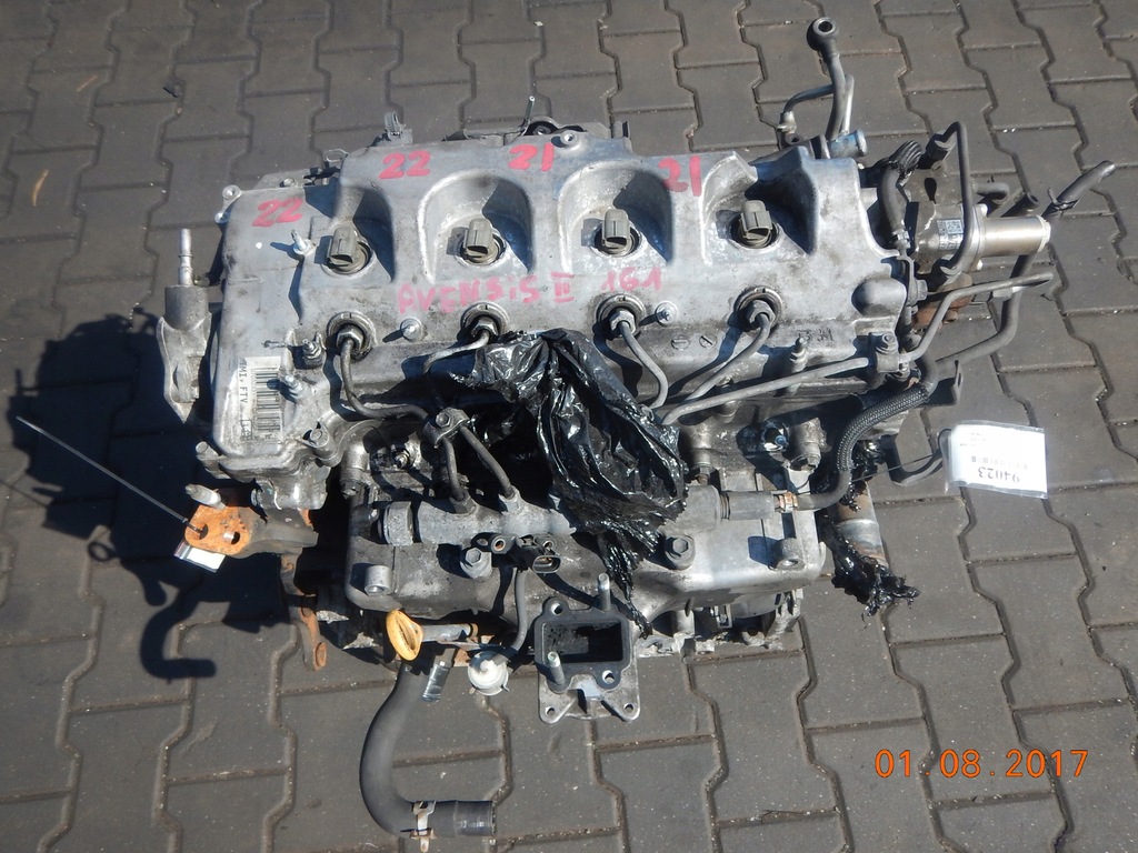AVENSIS II T25 2,2D4D 2ADFTV SILNIK TEST KOMPRESJI - 13101999772 ...