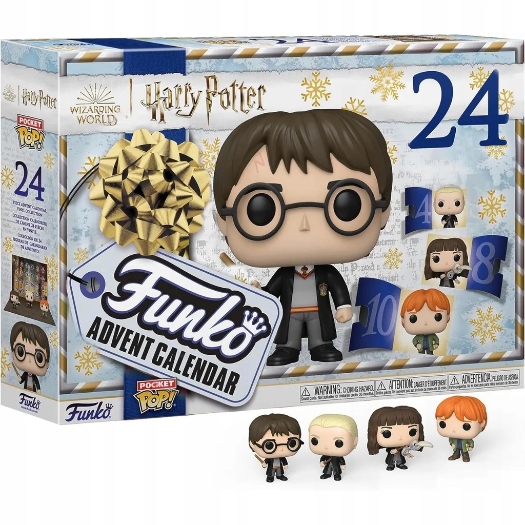 HARRY POTTER FUNKO POP KALENDARZ ADWENTOWY 24 DNI FIGURKI - 14649844334 ...