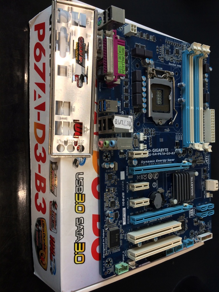 Gigabyte GA-P67A-D3-B3 Intel P67 LGA 1155 - 7590506585 - oficjalne ...