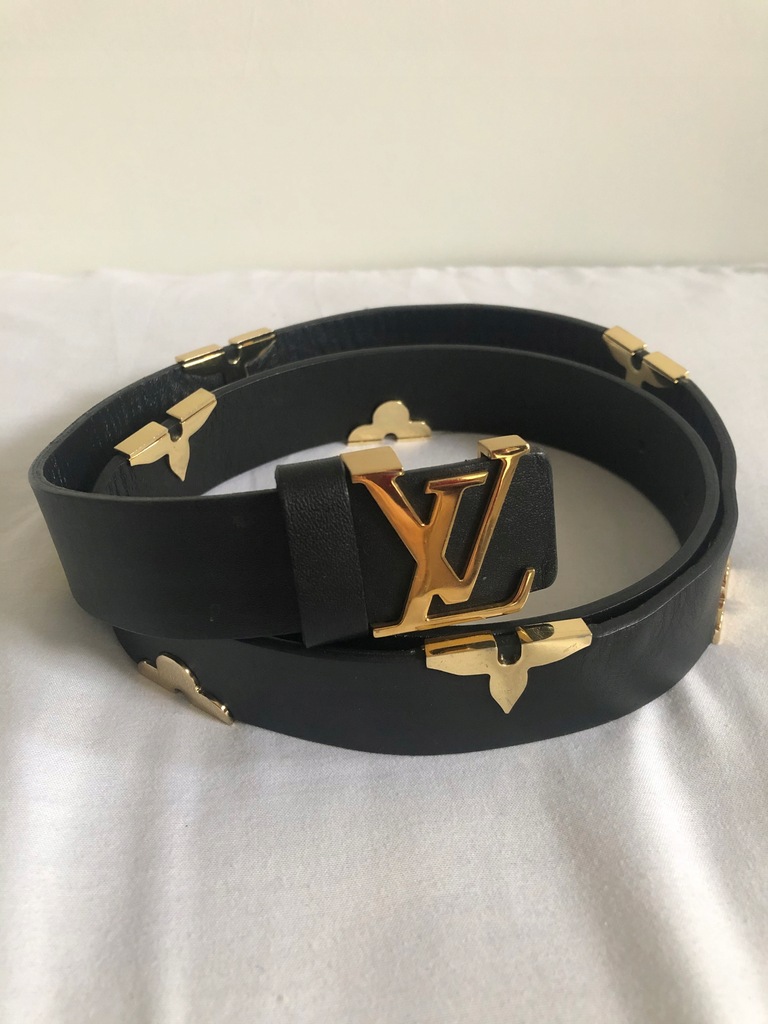 Piękny pasek louis vuitton lv - 12778213744 - oficjalne archiwum Allegro