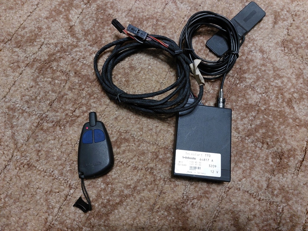 WEBASTO TELESTART T70 Kompletne Sterowanie PILOT - 14578428190 - oficjalne archiwum Allegro
