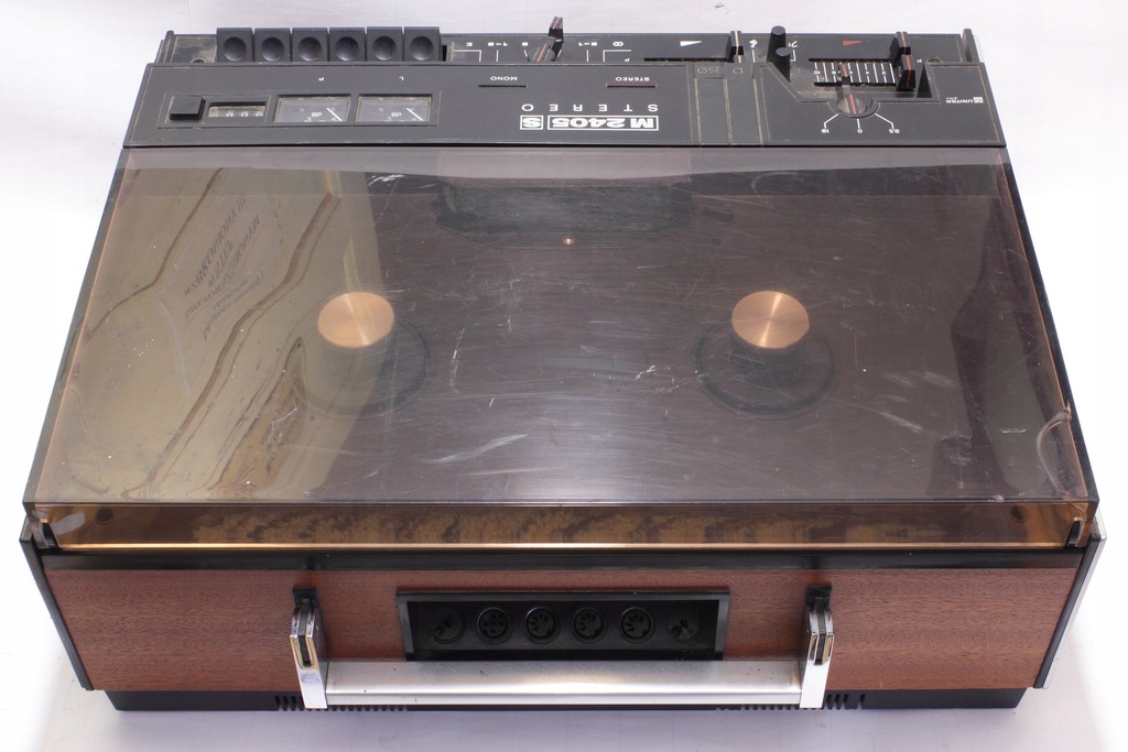 MAGNETOFON SZPULOWY UNITRA ZRK M2405S STEREO !!! - 11331298701 - oficjalne archiwum Allegro