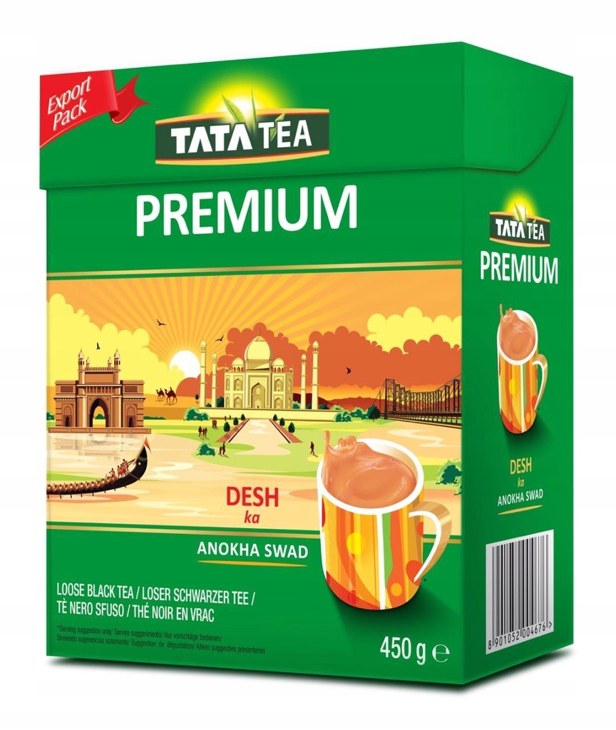Herbata czarna granulowana TATA TEA PREMIUM 450g - 11160888705 ...