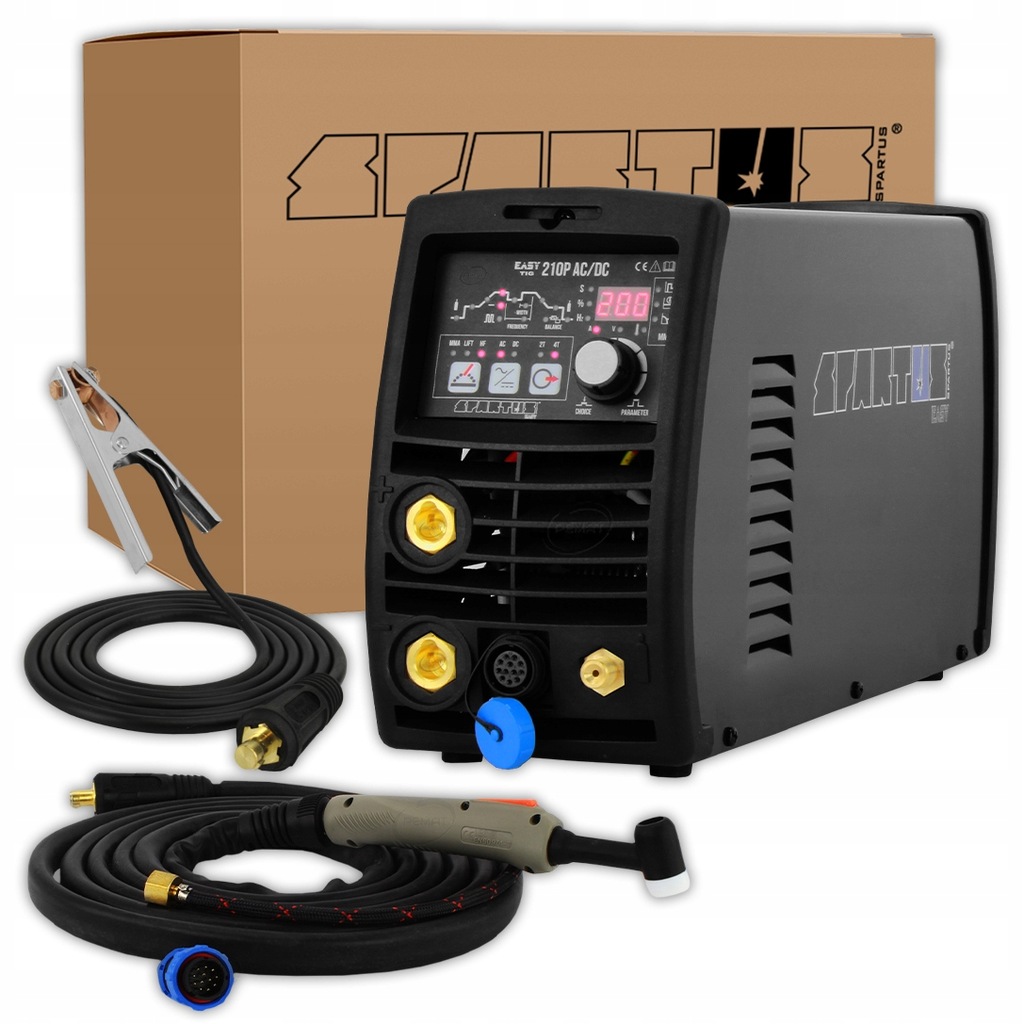 Spawarka SPARTUS EasyTIG 210P AC/DC PULS 200A HF - 10604417188 ...
