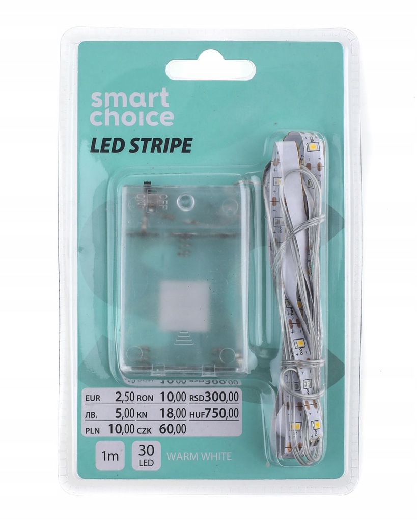 PEPCO Listwa 30 LED, na baterie Biały - 12166954880 - oficjalne ...