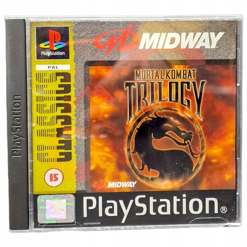 MORTAL KOMBAT TRILOGY PlayStation (PSX PS1 PS2) - 12896121975 ...