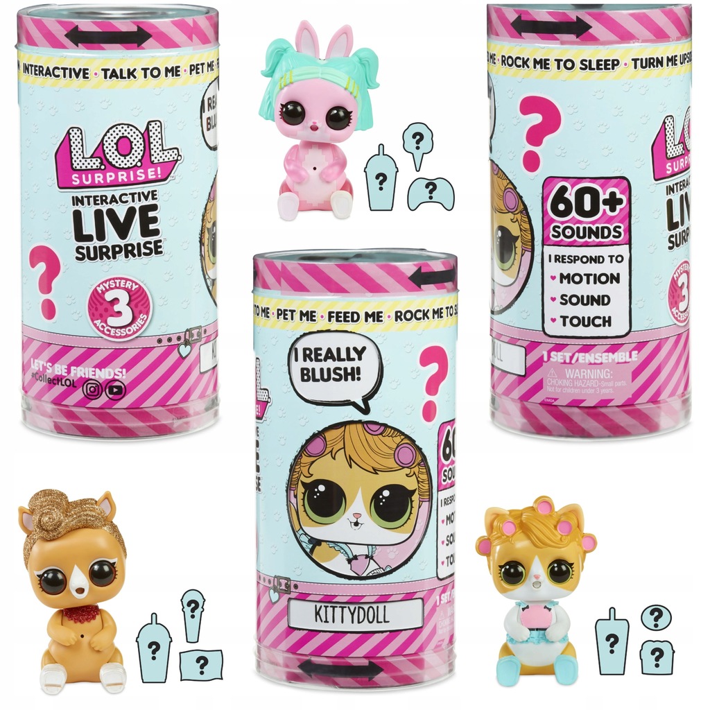 ABC LOL SURPRISE INTERACTIVE LIVE PETS NEW SERIES - 7831982188 ...