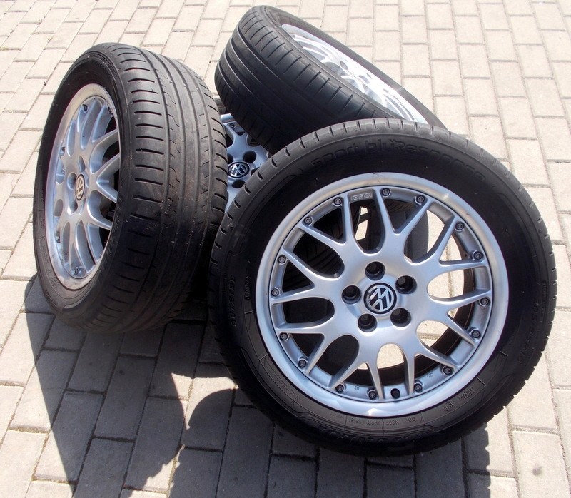 FELGI BBS 16 CALI 5X100 GOLF 4 BORA GTI 1J0601025E - 8065616709 ...