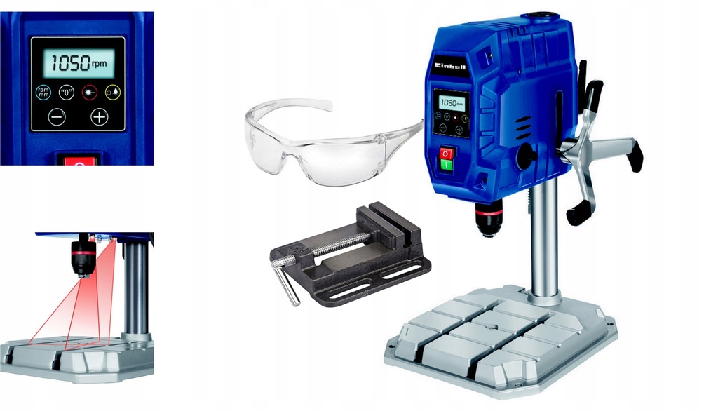 EINHELL BT-TB13E WIERTARKA STOŁOWA LASER LED REG - 11925611486 ... EINHELL BT-TB13E WIERTARKA STOŁOWA LASER LED REG - 11925611486 ...