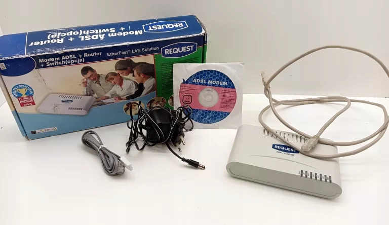 MODEM ROUTER ADSL SWITCH NEOSTRADA NETIA - 14294925033 - oficjalne ...