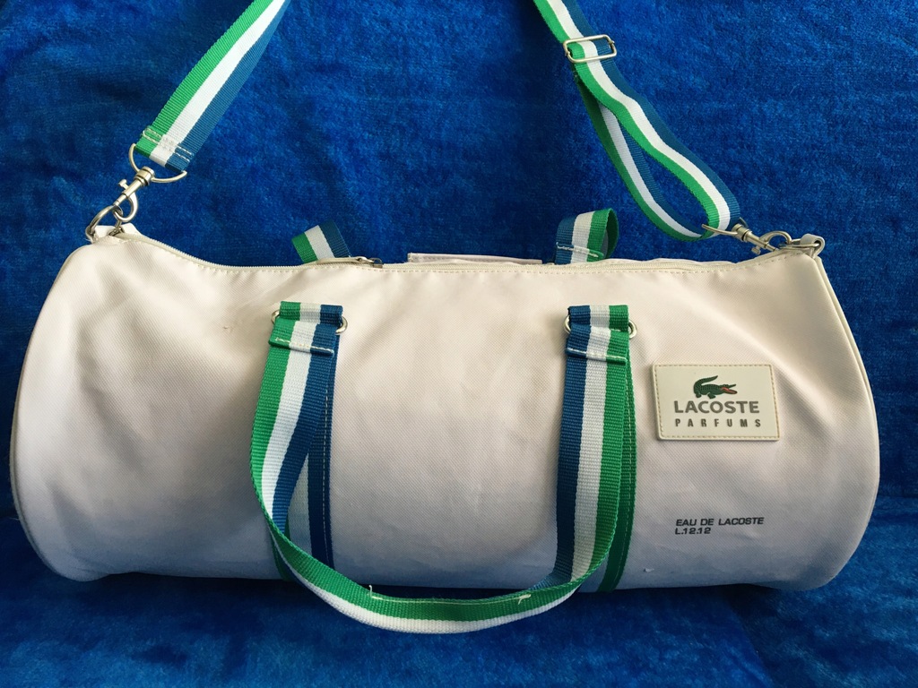 LACOSTE // TORBA SPORTOWA ___ SIŁOWNIA ___ WYJAZD - 13980519034 - oficjalne archiwum Allegro