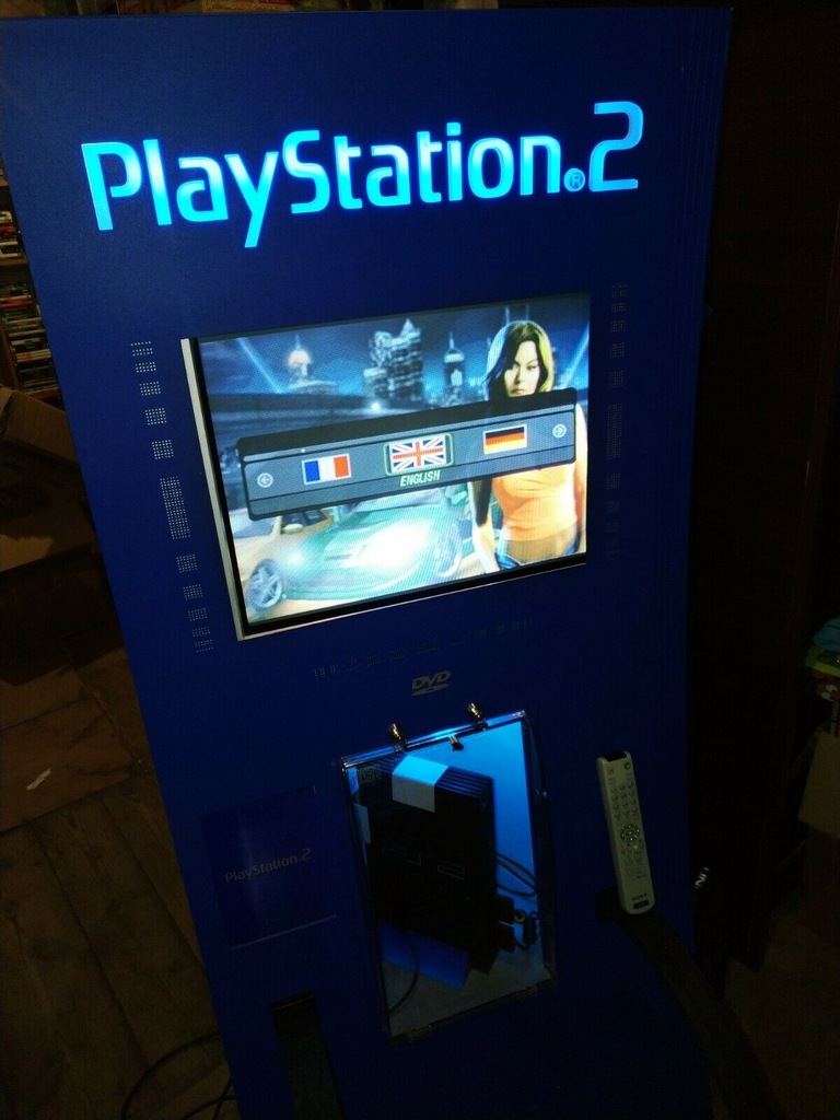 OFICJALNY KIOSK AUTOMAT PLAYSTATION 2 PS2 BDB STAN - 11566211723 ...