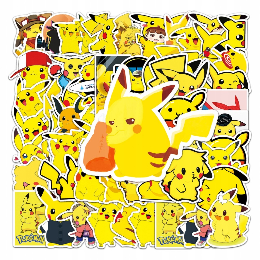 Naklejki Pokemon Naklejka Bomb Pikachu 2 - 12836625995 - oficjalne ...