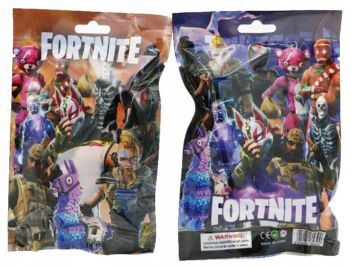 FORTNITE BATTLE ROYALE SASZETKA FIGURKA +KARTY PL - 7919210973 ...