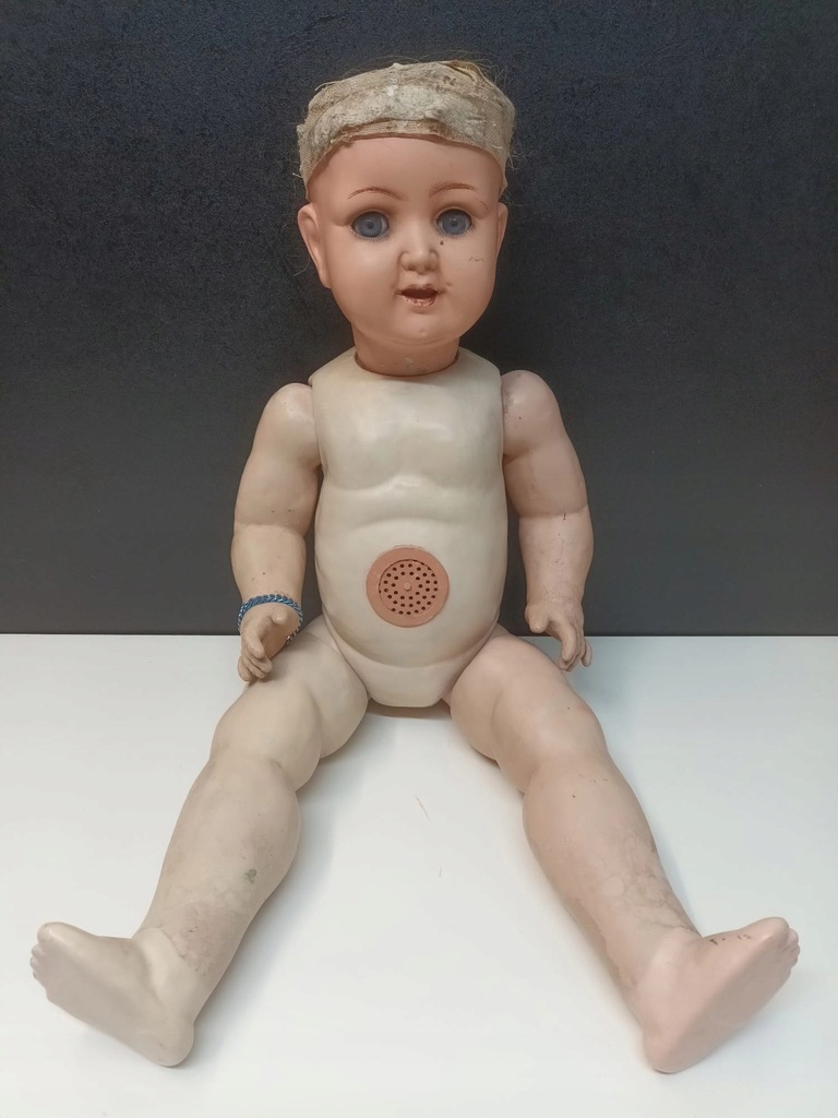 Duża stara lalka 66cm - 15529080921 - oficjalne archiwum Allegro