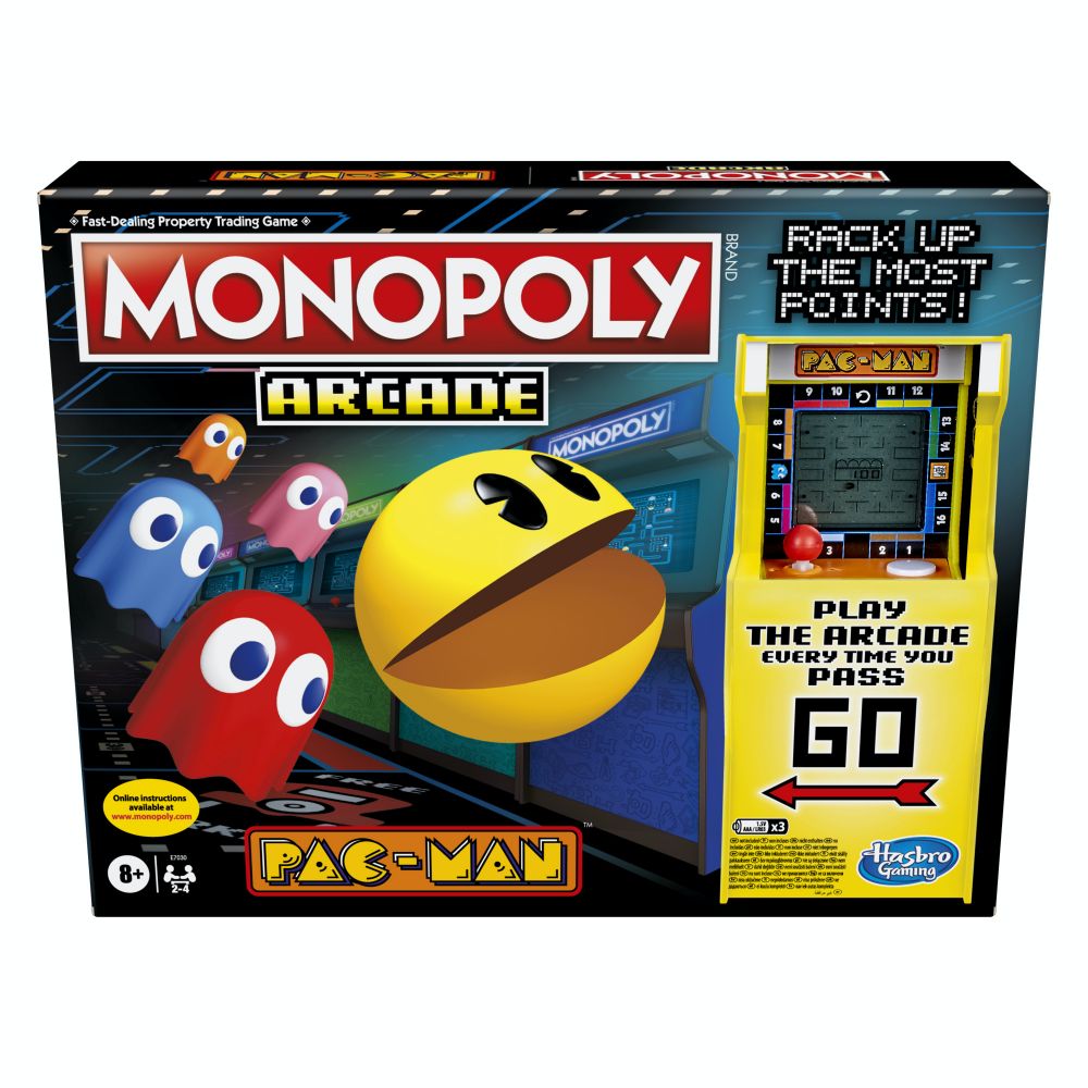 HASBRO Gra Monopoly Arcade Pac-Man Wersja Polska - 9655434041 ...