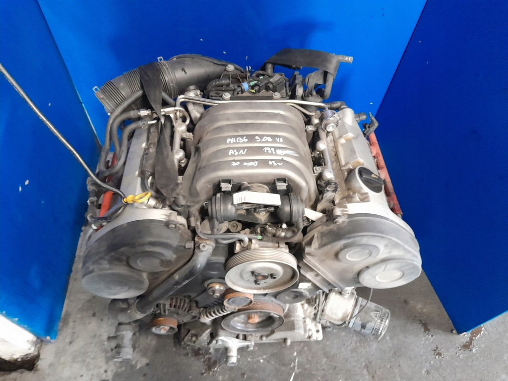 SILNIK KOMPLETNY AUDI A4 B6 3.0 V6 ASN - 14670849775 - oficjalne ...