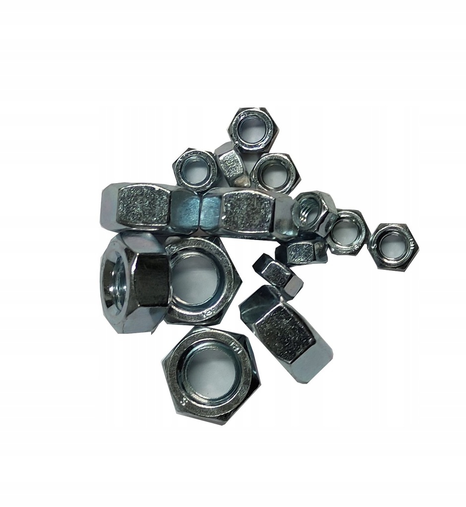 Nakrętka M16 kl.5 ocynk DIN 934 1kg - 9416078996 - oficjalne archiwum Allegro