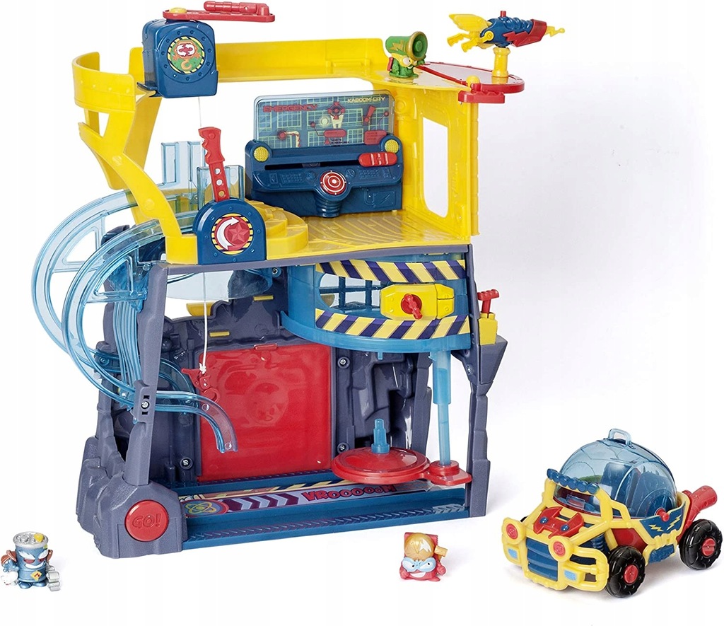 Купить Штаб-квартира SuperThings S Heroes, 3 фигурки автомобилей: отзывы, фото и характеристики ...