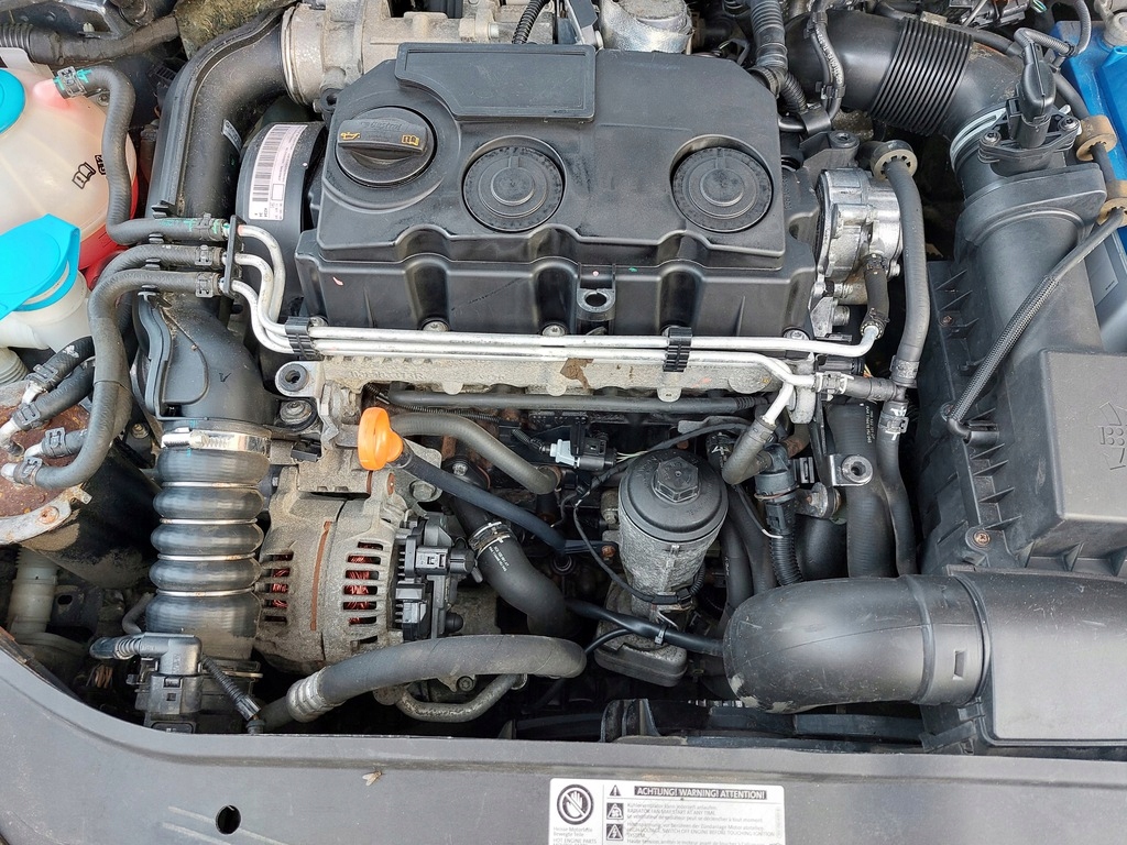 SILNIK BLS 1.9 TDI A3 8P LIFT GOLF V TOURAN CADDY - 12578490502 ...