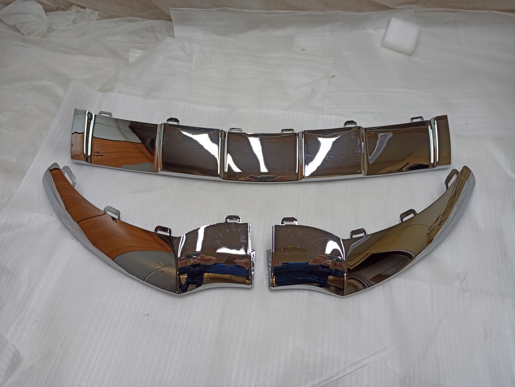 MB W166 GLE Klasa 2015- Chrom Zderzaka Komplet AMG - 12264169272 ...