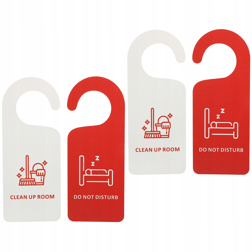Clean Room Door Sign Not Disturb Listing 4 Pcs - 14171887053 ...