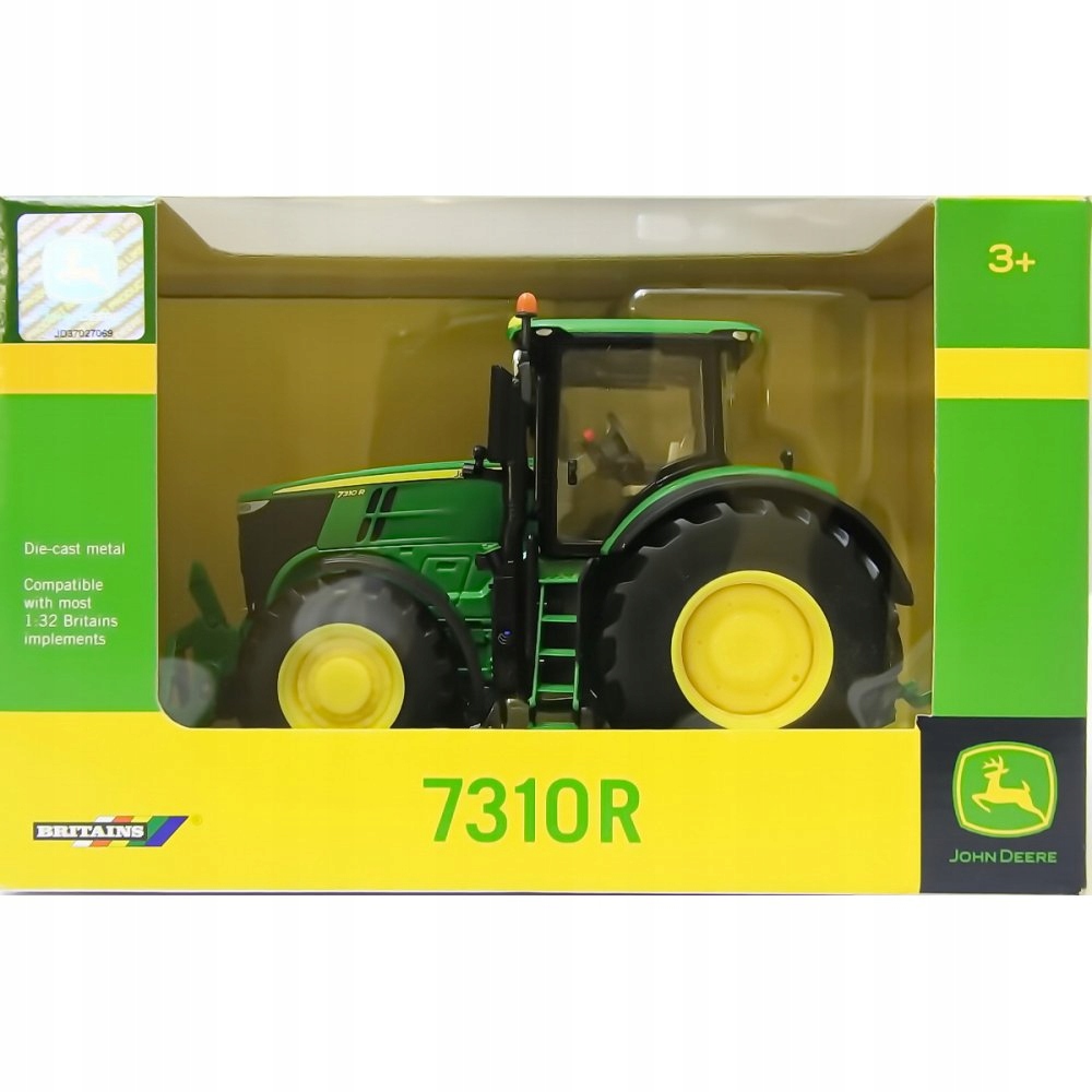 traktor John Deere 7310R 1:32 Britains 43088 - 7641138192 - oficjalne ...