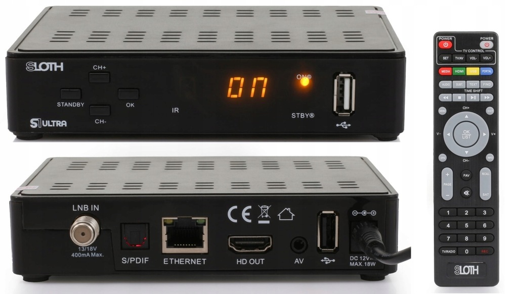 Tuner Dekoder HD OPTICUM SAT DVB-S/S2 Satelitarny - 10522775890 - oficjalne archiwum Allegro