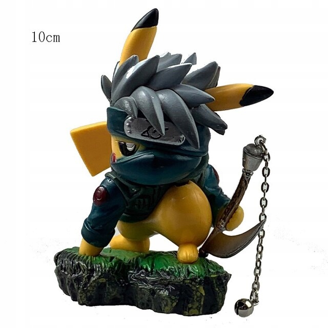 Pokemon Anime Pikachu rysunek COS Naruto Sasuke Ha - 12642705189 ...