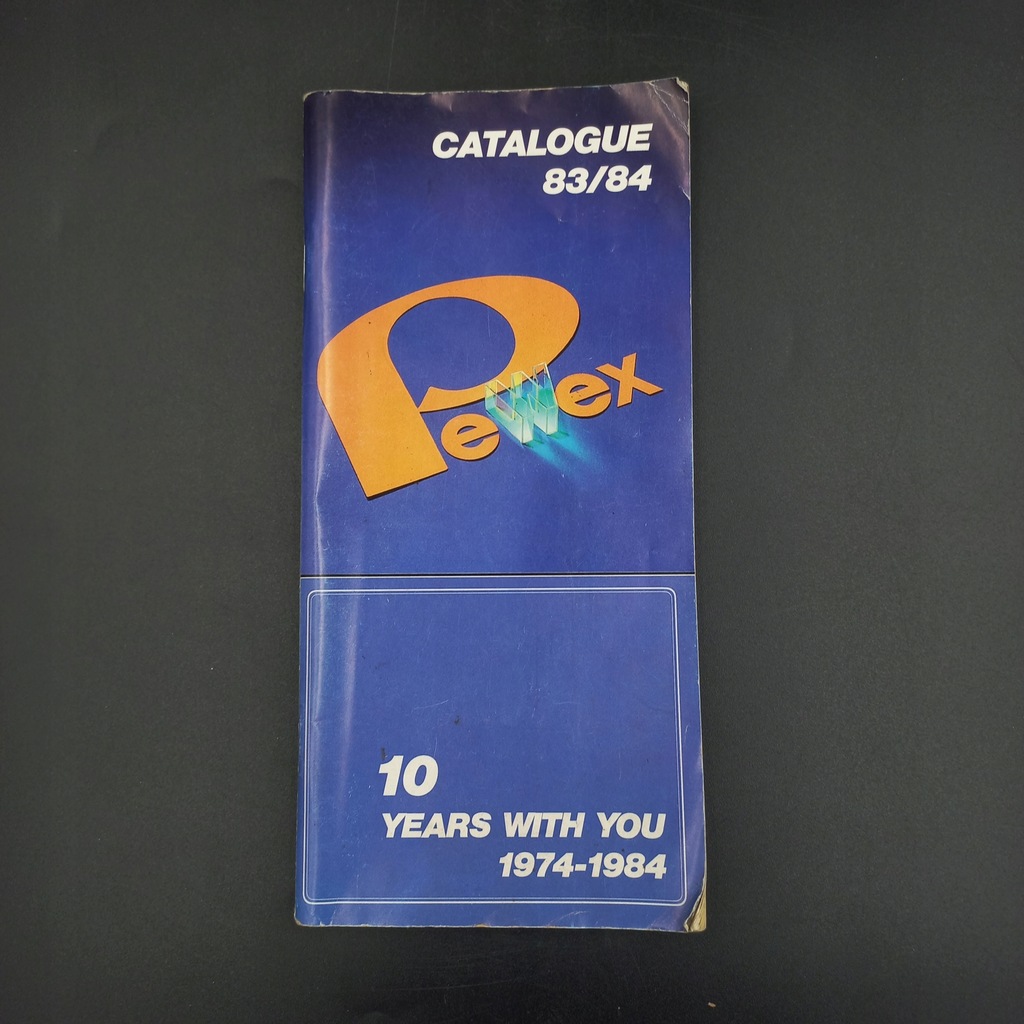 KATALOG PEWEX 1983/84 REKLAMA PRL JEZYK ANGIELSKI - 13691958691 - oficjalne archiwum Allegro