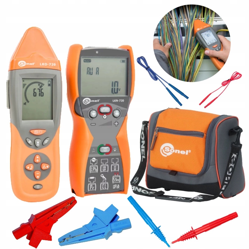 SONEL LKZ-720 Lokalizator Kabli i Przewodów - 12243177239 - oficjalne ...