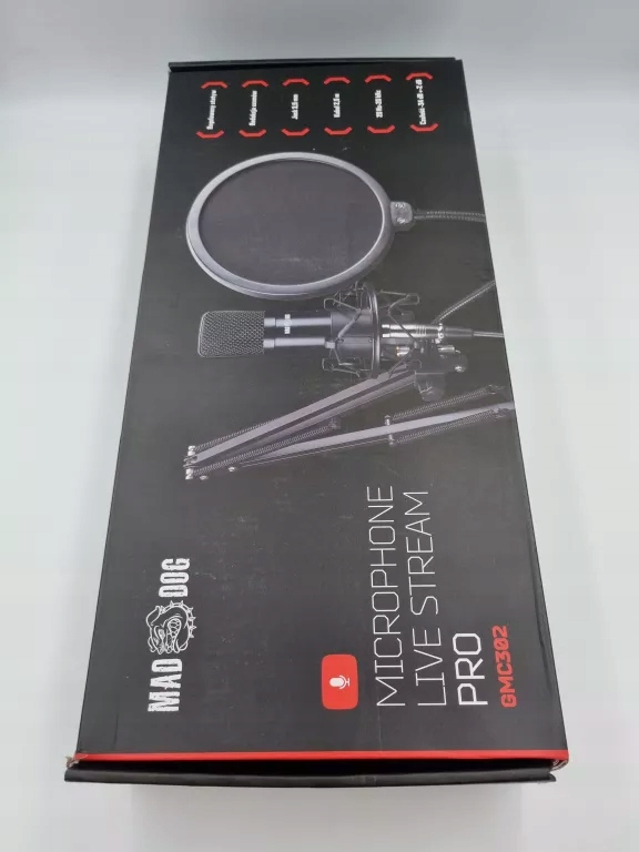 MIKROFON MICROPHONE LIVE STREAM PRO GMC301 - 12738150014 - oficjalne ...