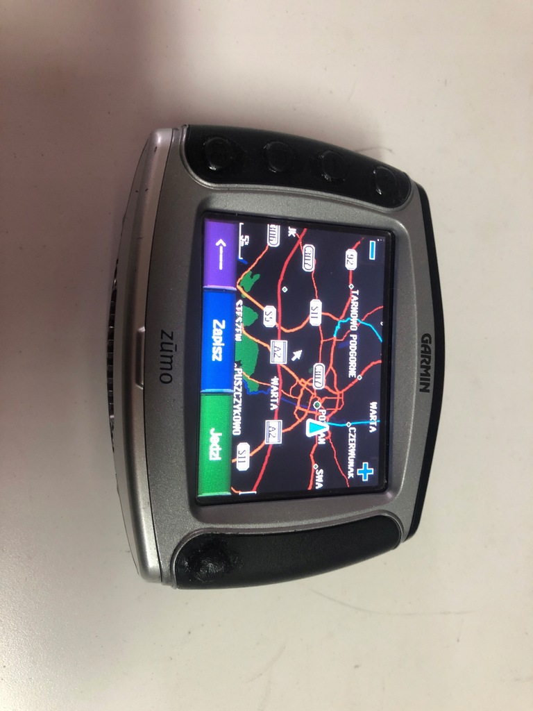 Nawigacja Garmin Zumo 550 + uchwyt motocykl + etui - 7897295326 ...