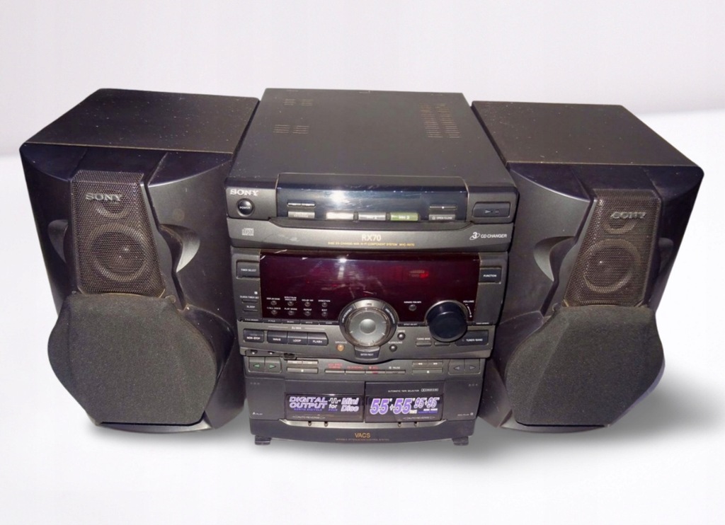 Sony rx70 wieża 2 kolumny - 14476373639 - oficjalne archiwum Allegro