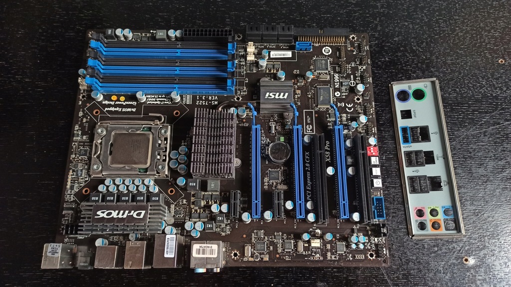 MSI x58 Pro-E ver3.1 + Core i7 930 - 12861296364 - oficjalne archiwum ...