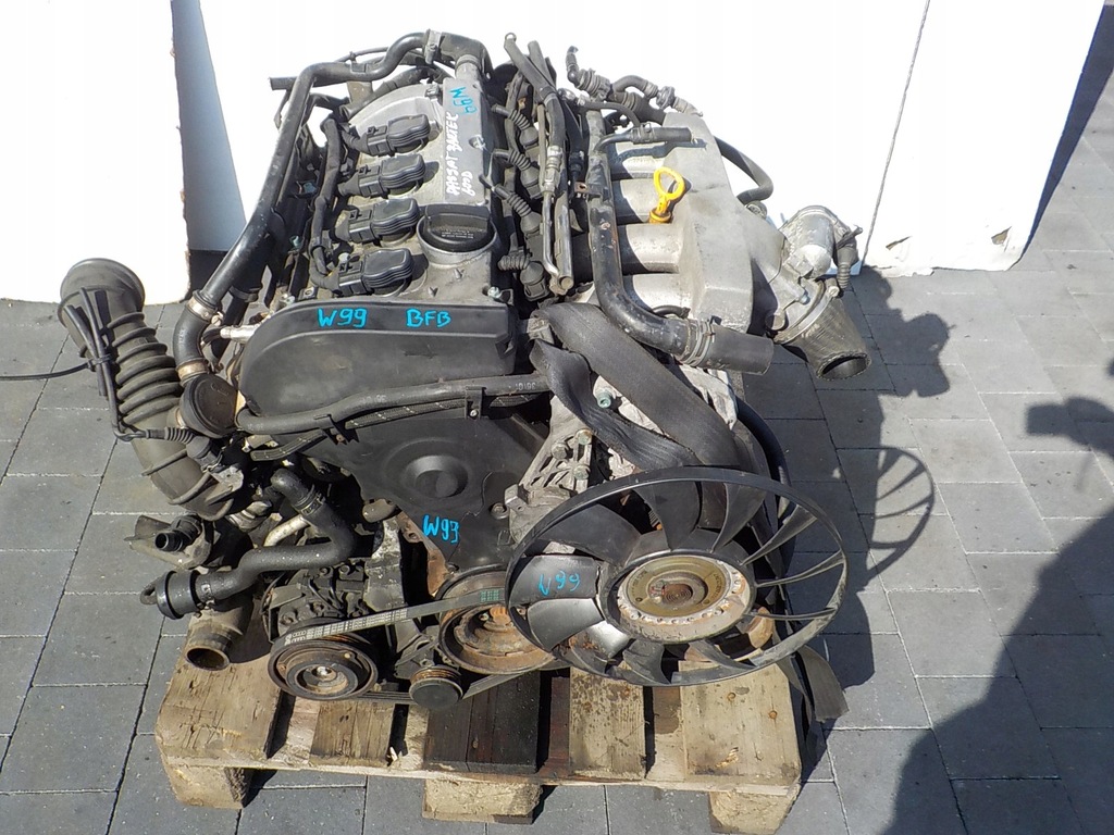 AUDI A4 PASSAT B5 1.8 TURBO SILNIK AWT KOMPLETNY - 14328753283 ...