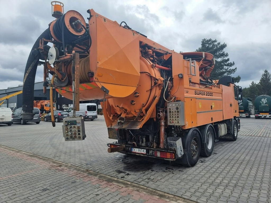 Mercedes Wiedemann SUPER 2000 6x2 WUKO RECYKLING - 12318697555 ...