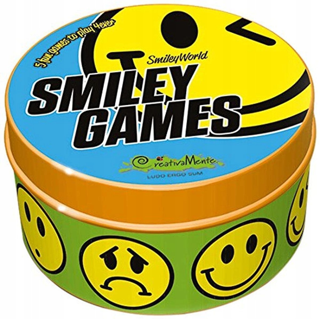 Smiley Games Pięć Zabawnych Gier w Jednym Emotki - 11232858766 ...