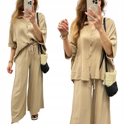 WIYA KOMPLET MUŚLINOWY OVERSIZE SUMMER - 13756782119 - oficjalne ...