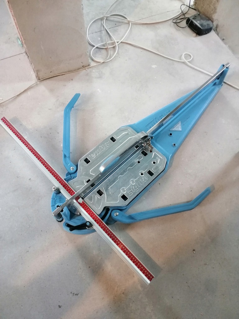 SIGMA PRZECINARKA RĘCZNA PŁYTEK GLAZURY 3P3M 100CM - 8420086167 ...