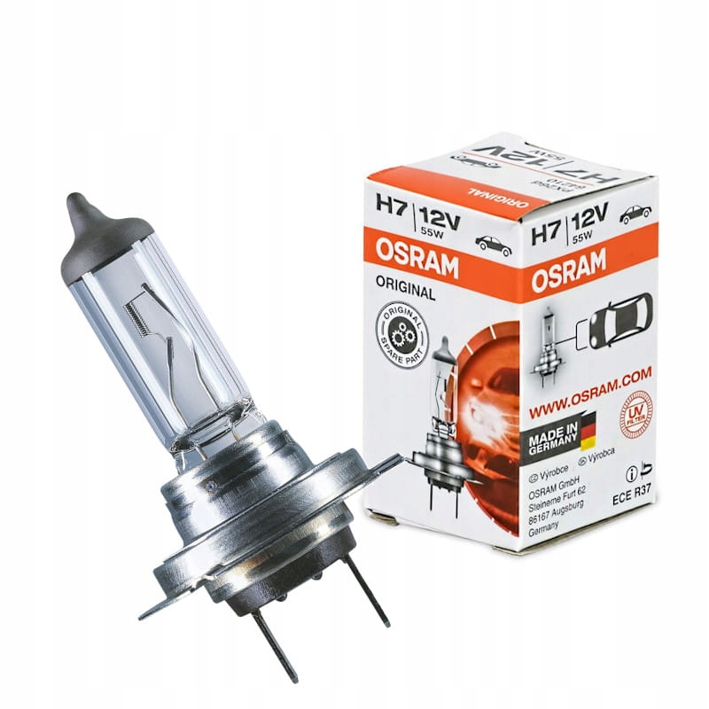 OSRAM ŻARÓWKA H7 12V 55W 64210 MADE IN GERMANY - 11484301158 ...