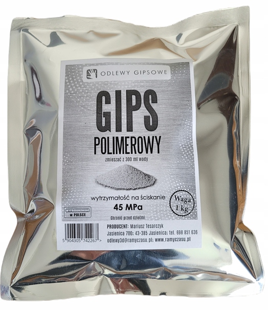 GIPS ODLEWNICZY POLIMEROWY MODELOWY 45MPa LASTRYKO - 13493042689 ...