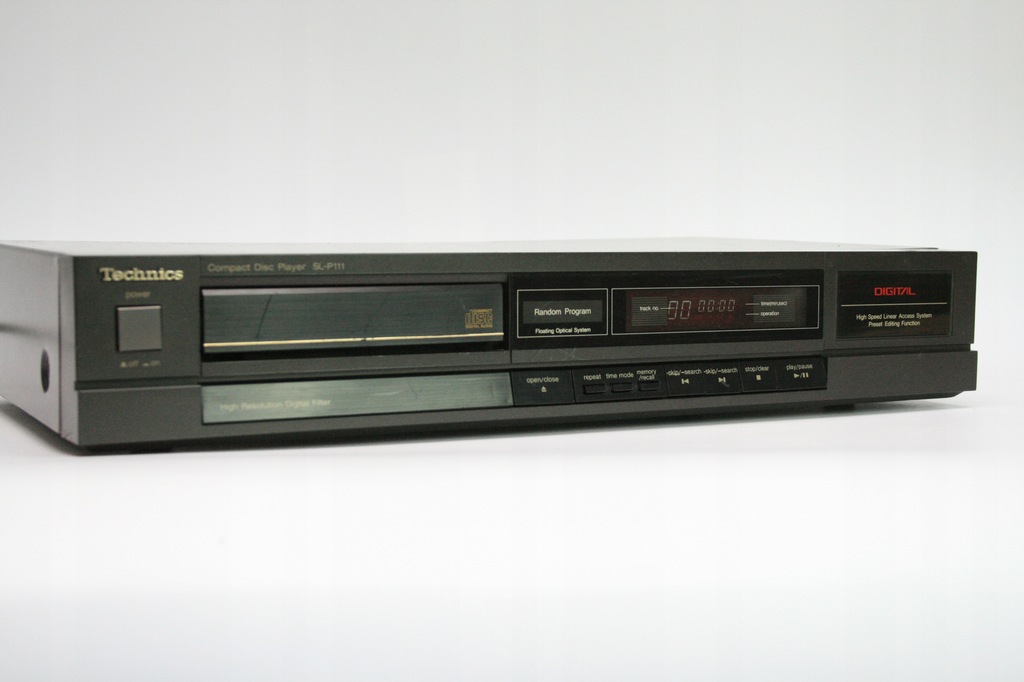 Odtwarzacz CD Technics SL-P111 czarny - 12247097887 - oficjalne archiwum Allegro
