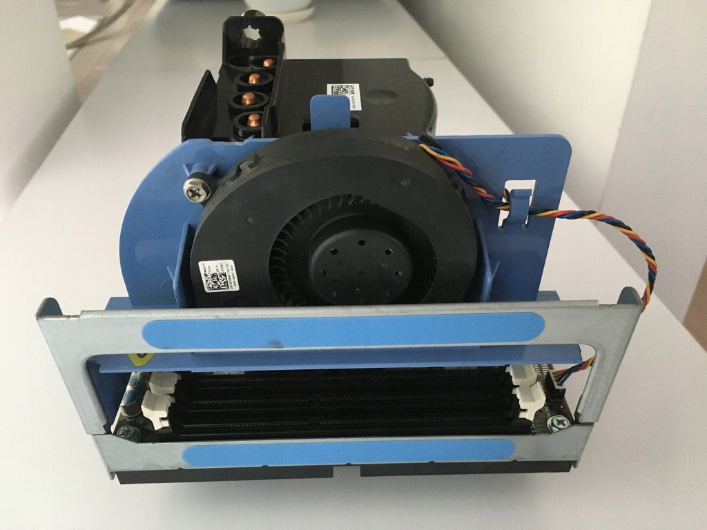 Riser 2xCPU Dell Precision T5500 kompletny zestaw - 11704015196 ...