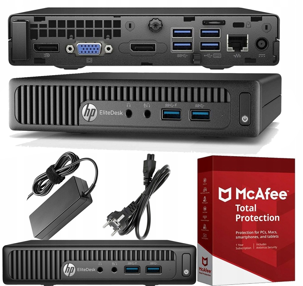 Mini PC HP 705 G3 AMD A6-9500E 8GB 500GB Win10 4K - 13674668477 ...