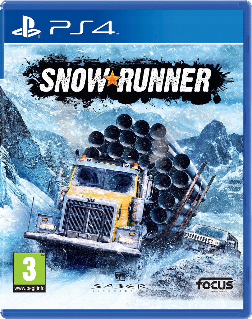 SNOWRUNNER SNOW RUNNER PS4 NOWA PO POLSKU - 12576243566 - oficjalne ...